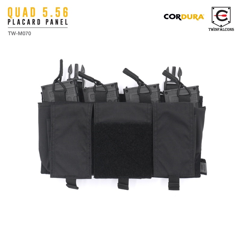 Quad 5.56 Placard Panel ( Twinfalcons ) | Shopee Thailand