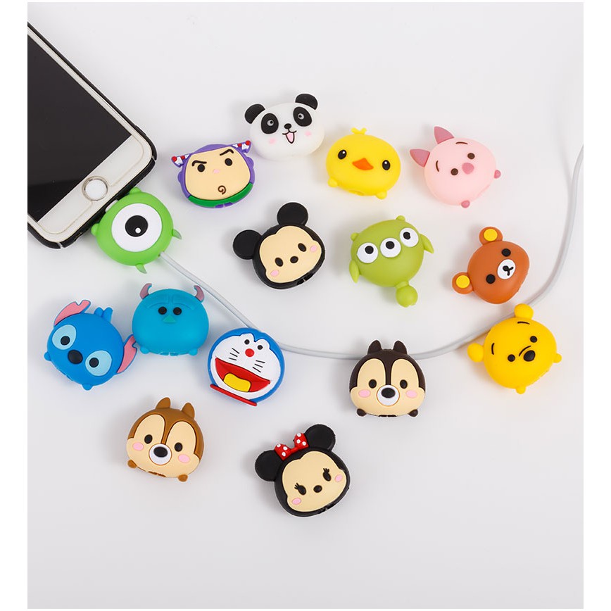 Pop Cable Bite Disney Tsum Tsum ตัวงับ ถนอมสายชาร์จ - ดิสนี่ย์ | Shopee ...