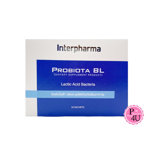 INTERPHARMA PROBIOTA BL 30ซอง ช่วยเรื่องภูมิคุ้มกันและภูมิแพ้แล้ว ยัง ...
