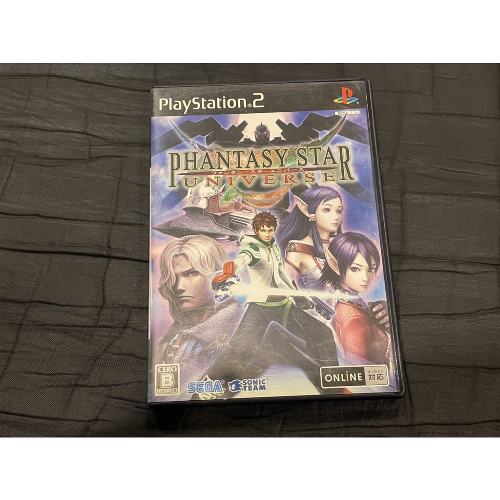 แผ่นเกมส์ PS2 Game : Phantasy Star Universe : PS2 Japan | Shopee Thailand