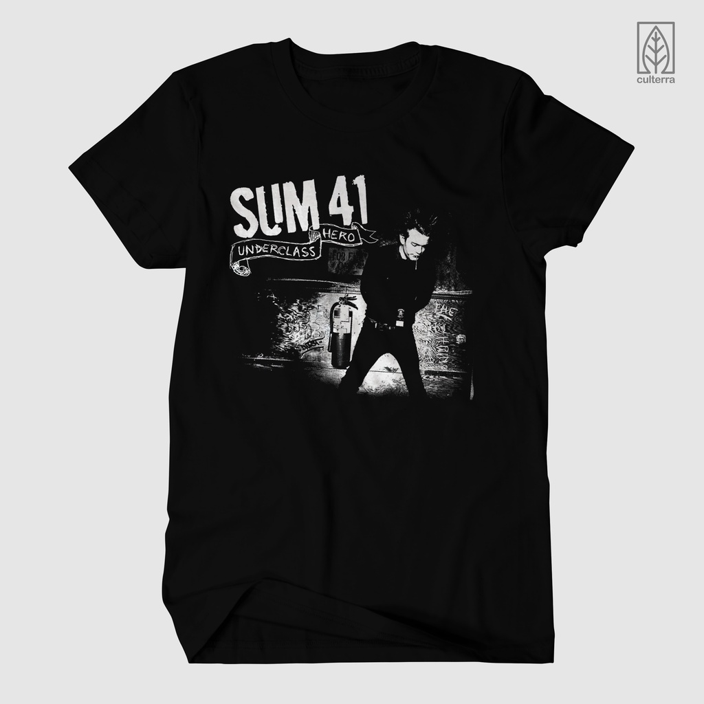 เสื้อยืด พิมพ์ลายวงดนตรีร็อค MONO VERSION SUM 41 SUM41 สีขาวS-5XL ...