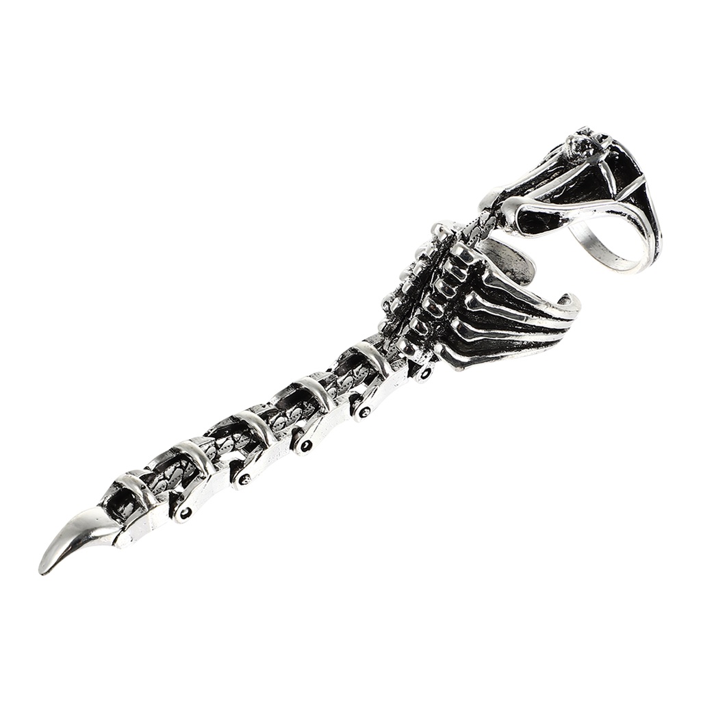 Ring Finger Knuckle Rings Armor Joint Hinged Claw Halloween Scorpion ...