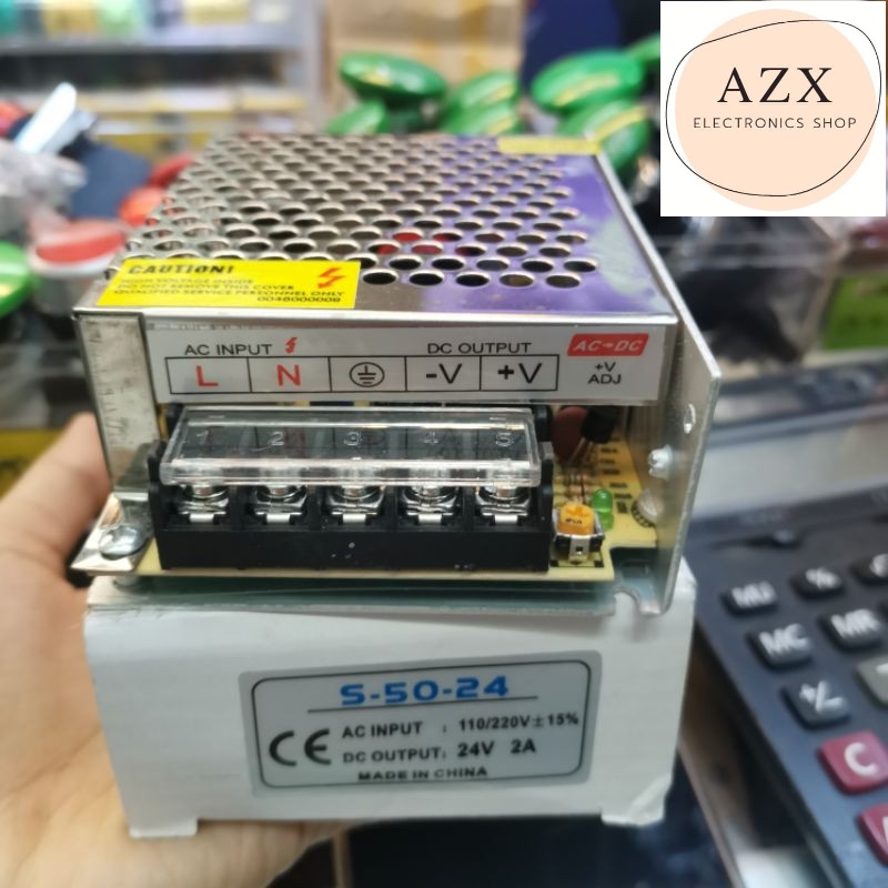 ถูกสุด! หม้อแปลงไฟฟ้า ac 110-220 v dc 24v 2a 48 w สําหรับ led st พร้อมส่ง | Shopee Thailand