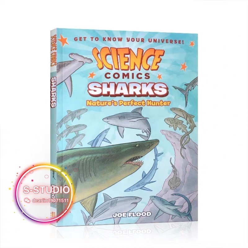 Science Comics: Sharks: Nature's Perfect Hunter พร้อมส่งหนังสือการ์ตูน ...