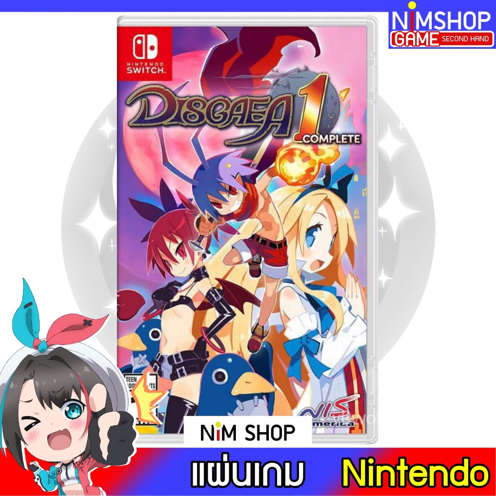 (มือ2) Nintendo Switch : DISGAEA 1 Complete Edition แผ่นเกม มือสอง สภาพ ...