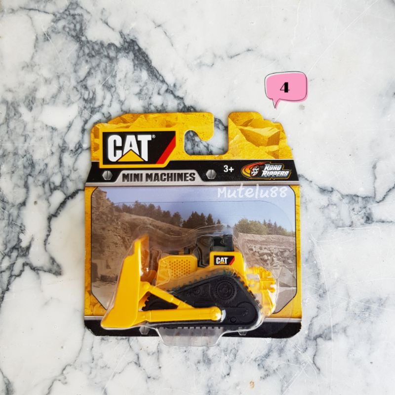 โมเดลรถก่อสร้าง Mini Machines - CAT ของแท้ | Shopee Thailand