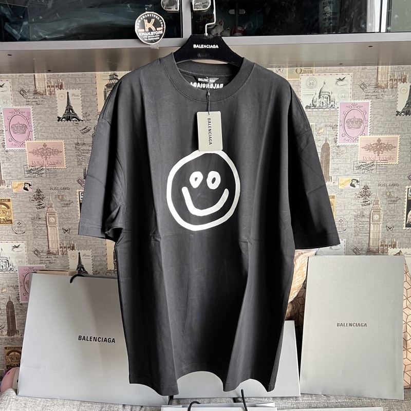 B บีบี Balen blcg graphic print Tshirt Oversize บาเลน (พร้อมส่ง) Alien ...