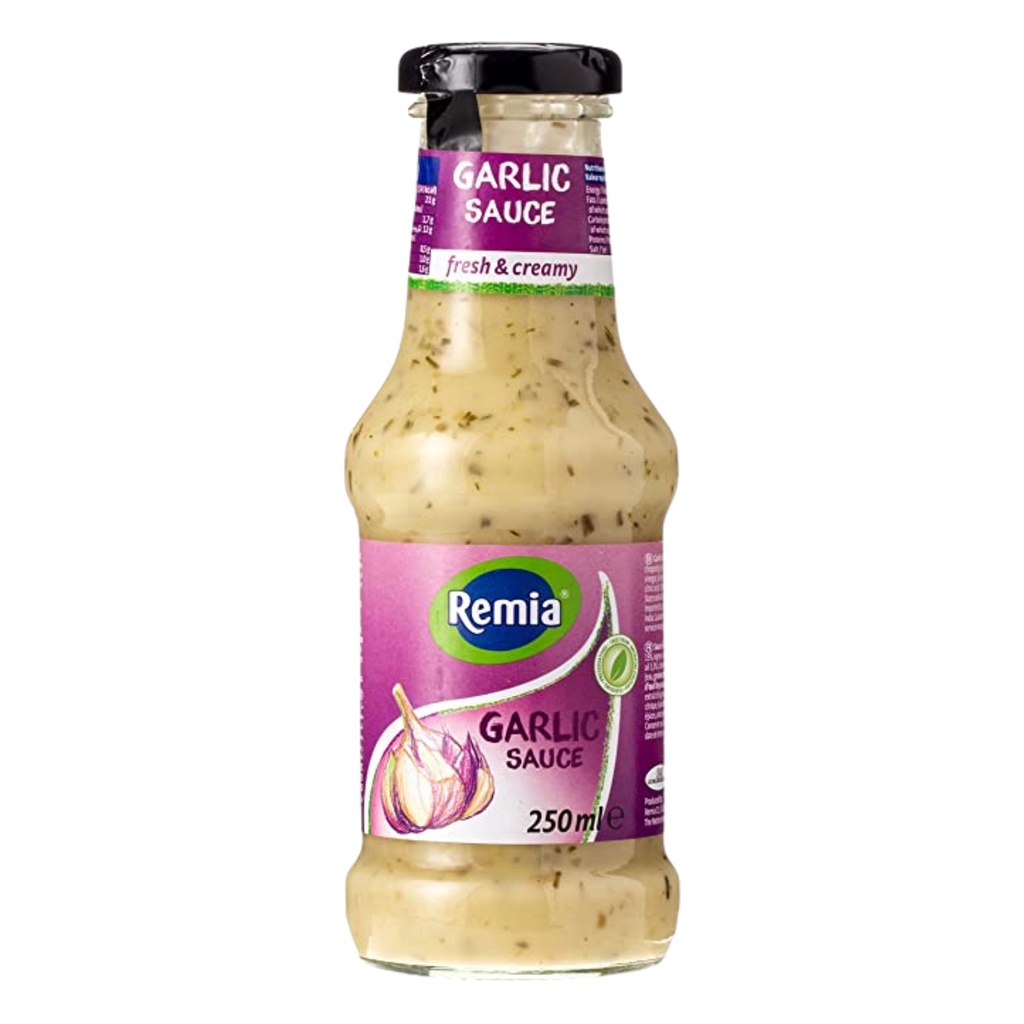 เรมิอา กาลิคซอส เครื่องเทศผสมกระเทียม 250 มล - Garlic Sauce 250ml Remia ...