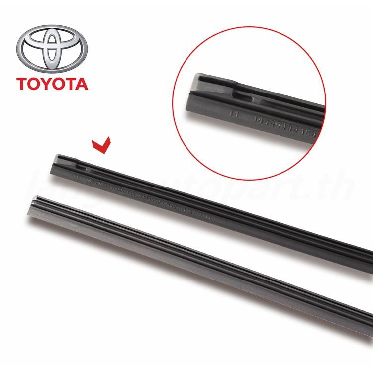 แถบปัดน้ำฝน 8 มม.Revo Altis Wish Rav4 Vios Yaris Camry Wigo Harier Vigo ...