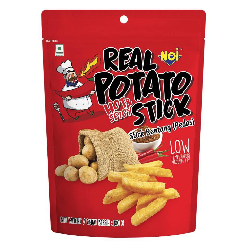NOI Funstix Mixed Potato Yam Stick with Salt, Noi real potato stick มัน ...