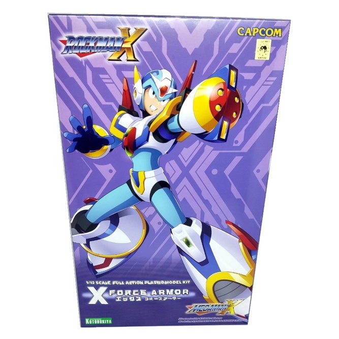 Mega Man X Force Armor Kotobukiya 1/12 scale full action plastic model ...