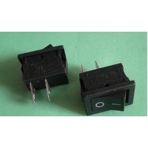 สวิตช์ไฟประเภทเรือ KCD1-101 2 ขา 2 เกียร์ 3A 250V Rocker Switch สองขา ...