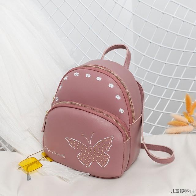 ﹍Mini Backpack Women PU Leather Shoulder Bag For Teenage Girls Kids ...