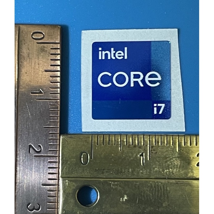 สติ๊กเกอร์โลโก้ intel Core i7 11/12th gen ดั้งเดิม ขนาดเล็ก | Shopee ...