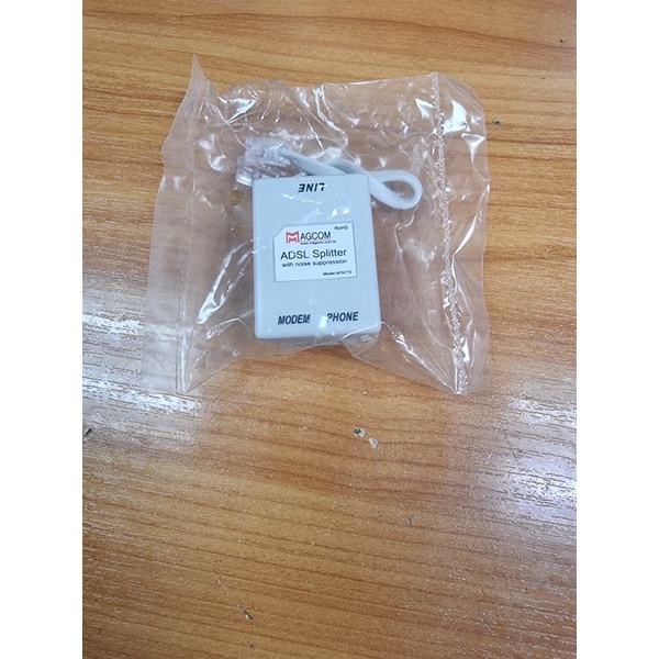 ADSL Splitter ยี่ห้อ AGCOM ของใหม่ | Shopee Thailand