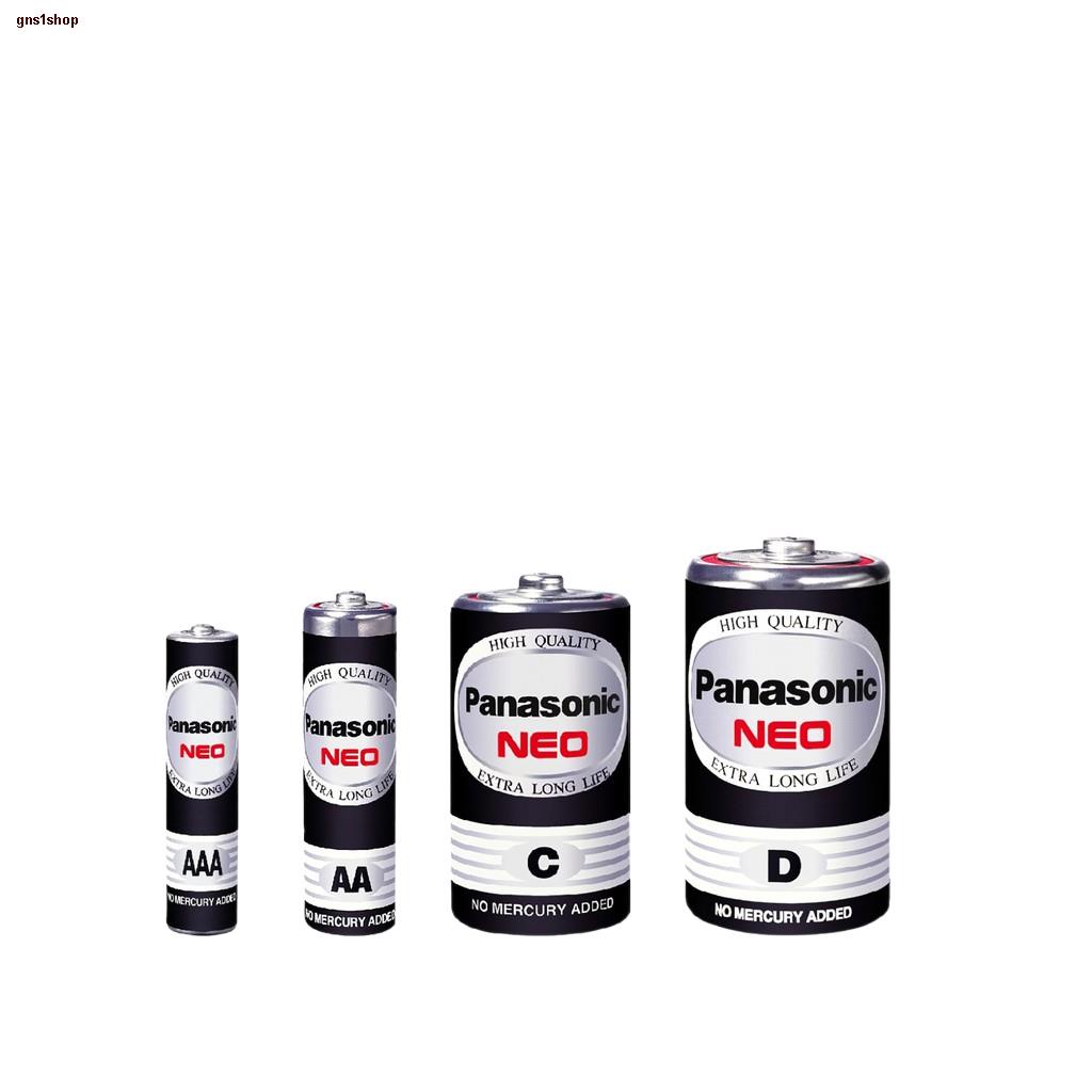 จุดประเทศไทยPanasonic Neo ถ่านไฟฉาย พานาโซนิค นีโอ สีดำ (ขนาด D/C/AA ...
