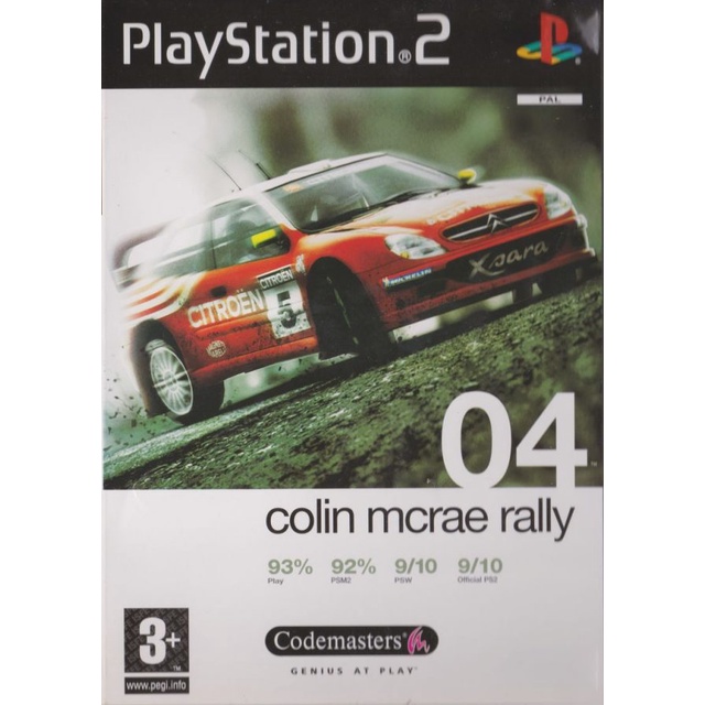 แผ่นเกมส์PS2 Colin McRae Rally 04 PS2 เกมเพล2 ps2 | Shopee Thailand