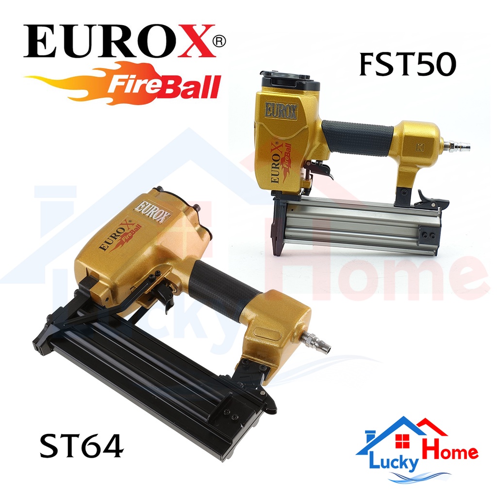 ปืนลม ปืนยิงตะปู EUROX GOLD มีให้เลือก ST64 และ FST50 แข็งแรงด้วยลิ้นปืนยิงคอนกรีด | Shopee Thailand
