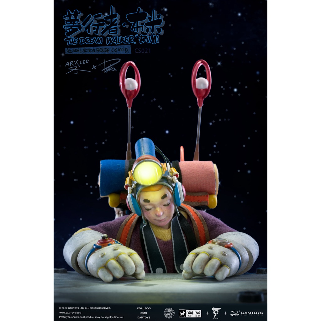 Arxlee x Coaldog x Damtoys CS021 1/12 : Dreamwalker-Bumi CS021B - Deep ...