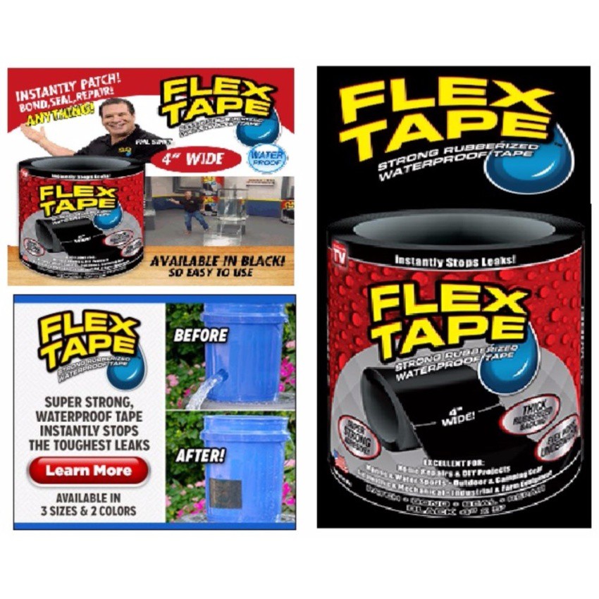 VAUKO : CLK-FLEX TAPE-002 เทปกาวแฟล็กซ์เทป เทปกาวเอนกประสงค์แรงยึดสูงพิเศษ #281 | Shopee Thailand