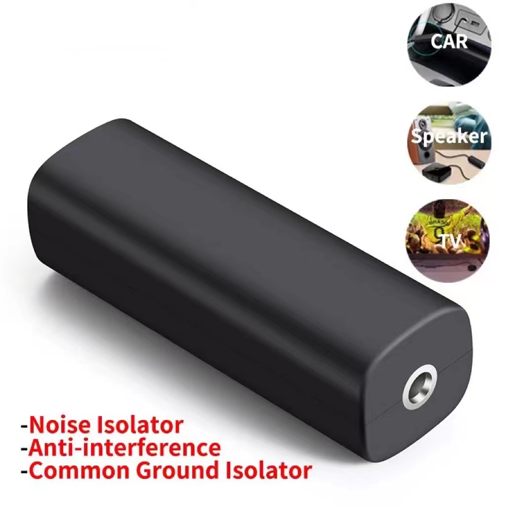 Bling Ground Loop Noise Filter Isolator 3 5 มม สายเคเบิ้ลสําหรับเครื่องเสียงรถยนต์ Shopee