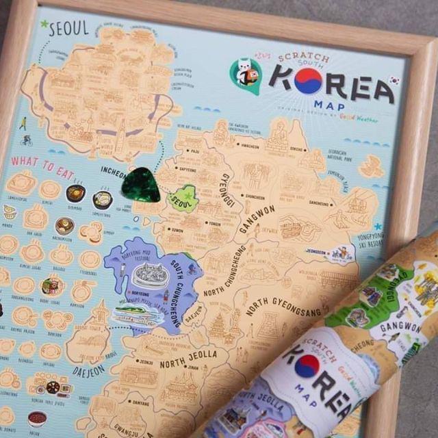 Good Weather Scratch Map : แผนที่ขูดได้ ประเทศไทย แผนที่ไทย แผนที่โลก ...