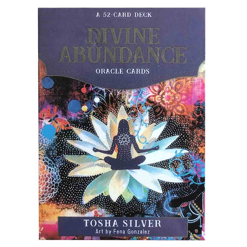 Divine Abundance Oracle Cards: 51-Card Deck การ์ดเกมของเล่นสําหรับเด็ก ...