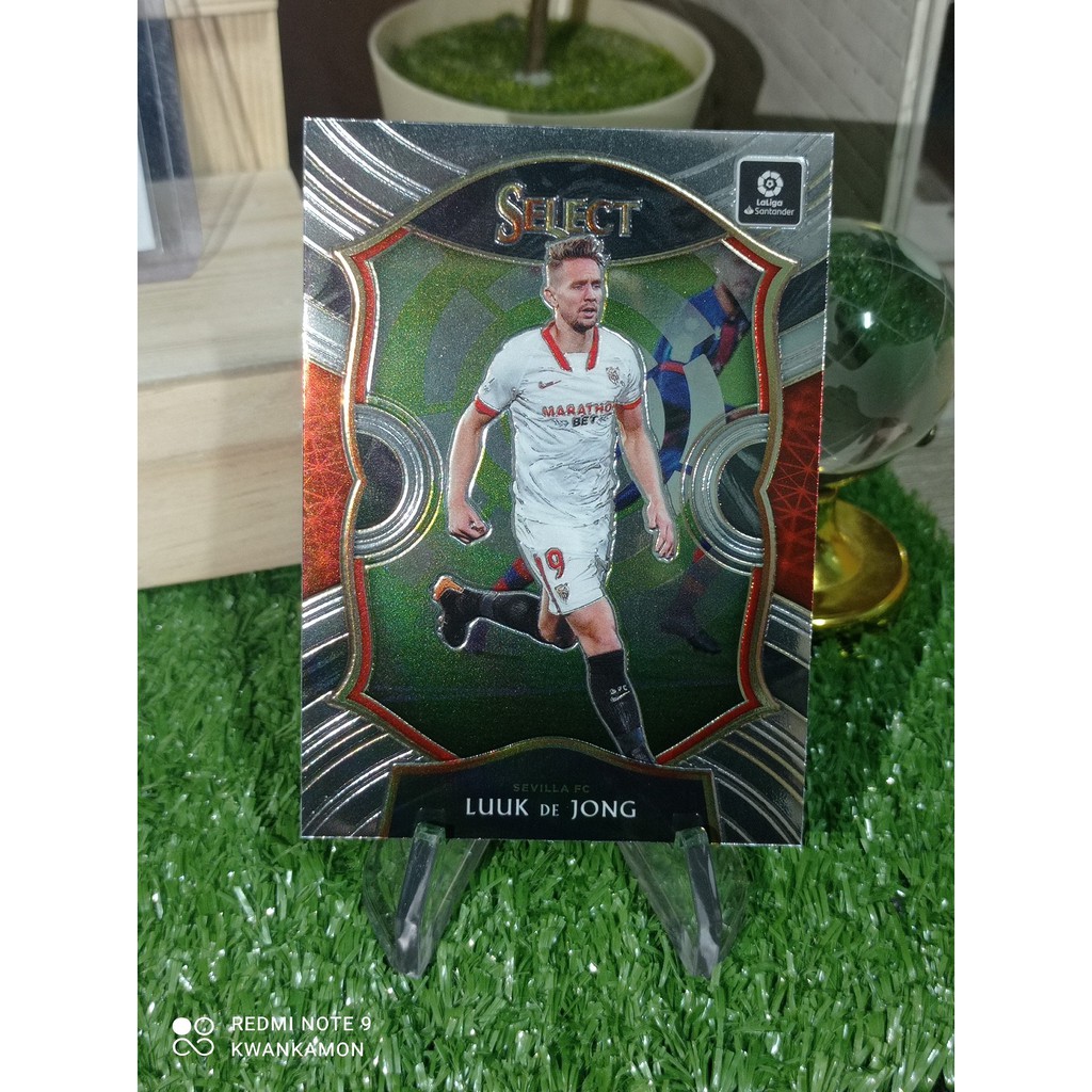 การ์ดนักฟุตบอล LUUK DE JONG 2020-21 Chronicles Select Silver Prizm Sevilla SC #25 | Shopee Thailand