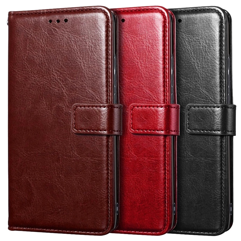 Huawei Y5 Y6 Y7 Prime 2017 Pro 2019 Case Flip Luxury Wallet PU Leather ...