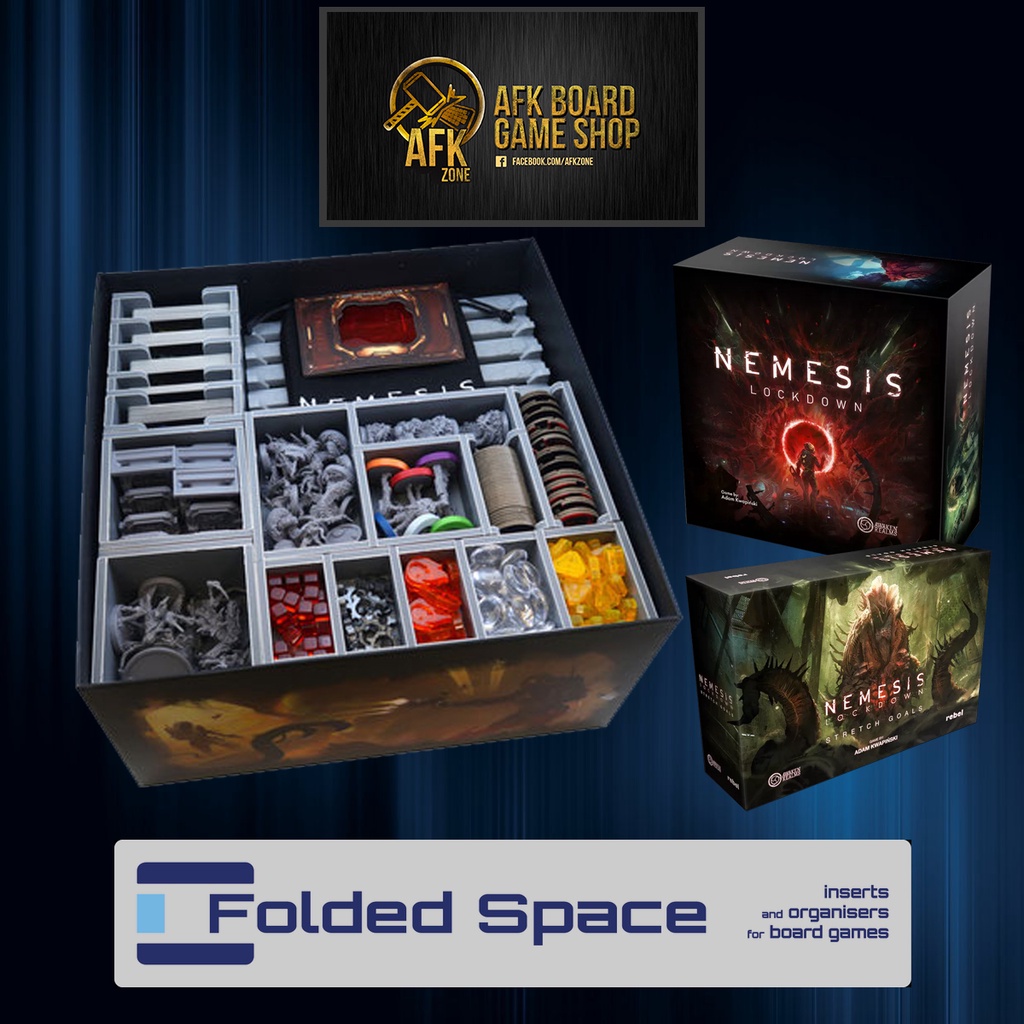 Folded Space Nemesis Lockdown - Insert - Board Game - บอร์ดเกม | Shopee Thailand