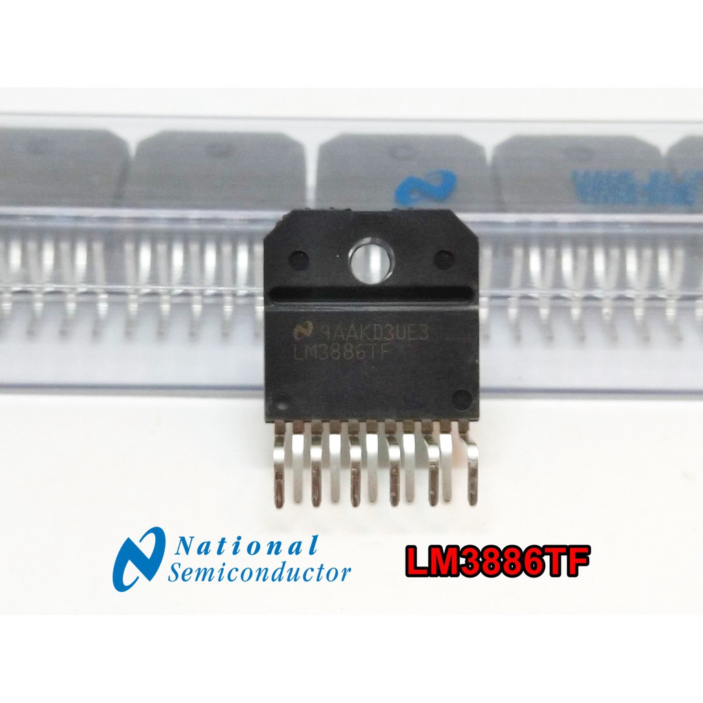 LM3886TF Gaincloneไอซีขยายเสียงคลาส AB MONO 68W ยี่ห้อ NS (National Semiconductor) LM3886 3886 ...