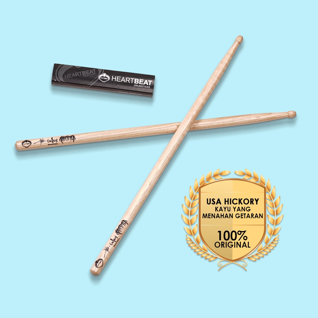 Drumsticks I Gebeg Heartbeat Drumsticks ลายเซ็น Drumsticks | Shopee ...
