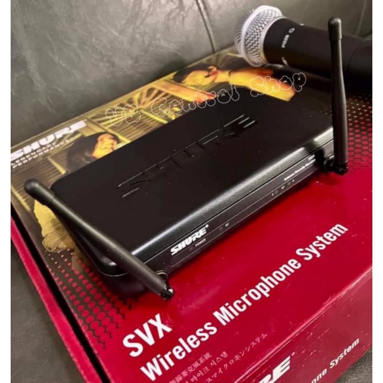 SHURE SVX24A/PG28-Q12 -ชุดไมโครโฟนไร้สาย ไมค์ลอย แบบไมค์เดี่ยว คลื่น ...