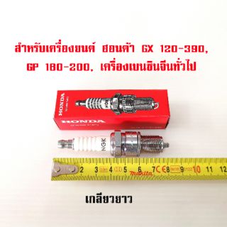 หัวเทียน แท้ GX160 GX200 GX270 GX390 GX240 GX340 GX120 GP160 GP200 WB20 WB30 GXV160 ของแท้เบิก ...