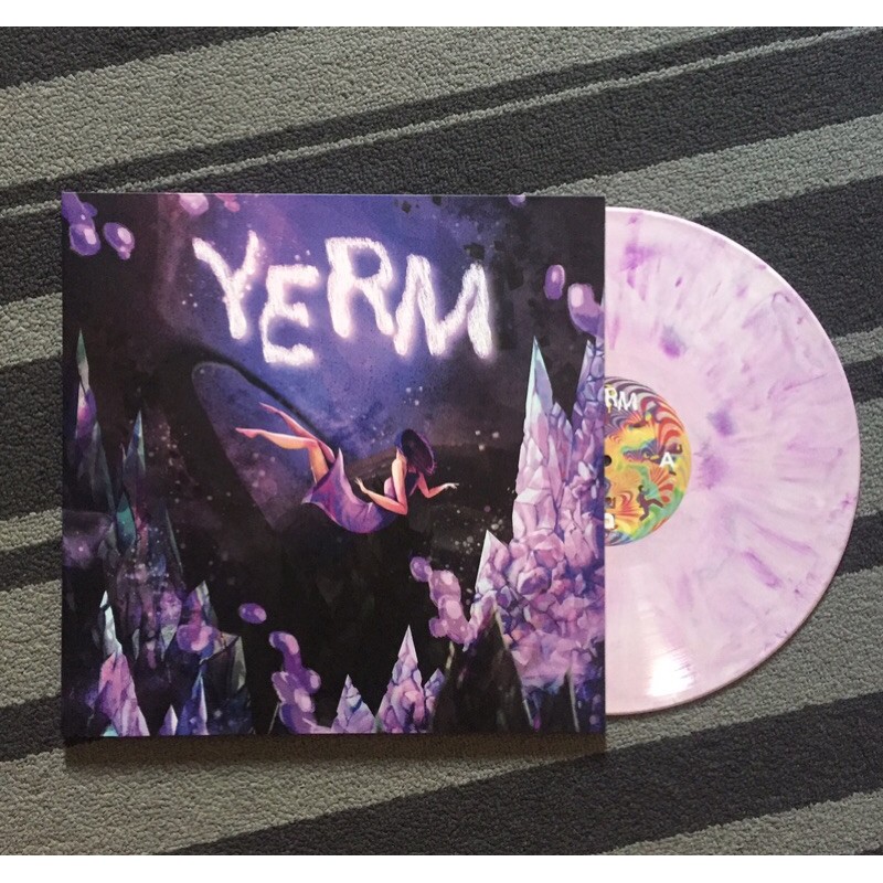 แผ่นเสียง Yeam อัลบั้ม ความลับจักรวาล (แผ่นในรูปเป็นแผ่นตัวอย่าง ...