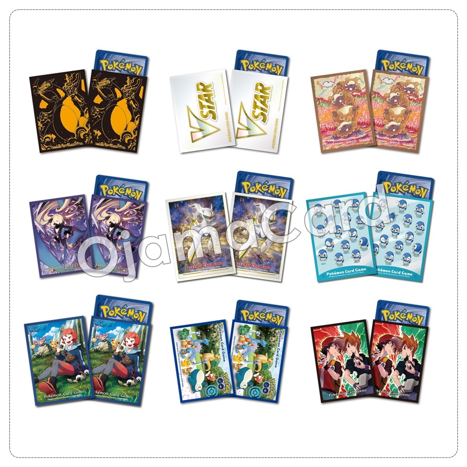 Pokémon Card Game Deck Shield | Card Sleeves (64ct)「ซองใส่การ์ด」 | Shopee Thailand