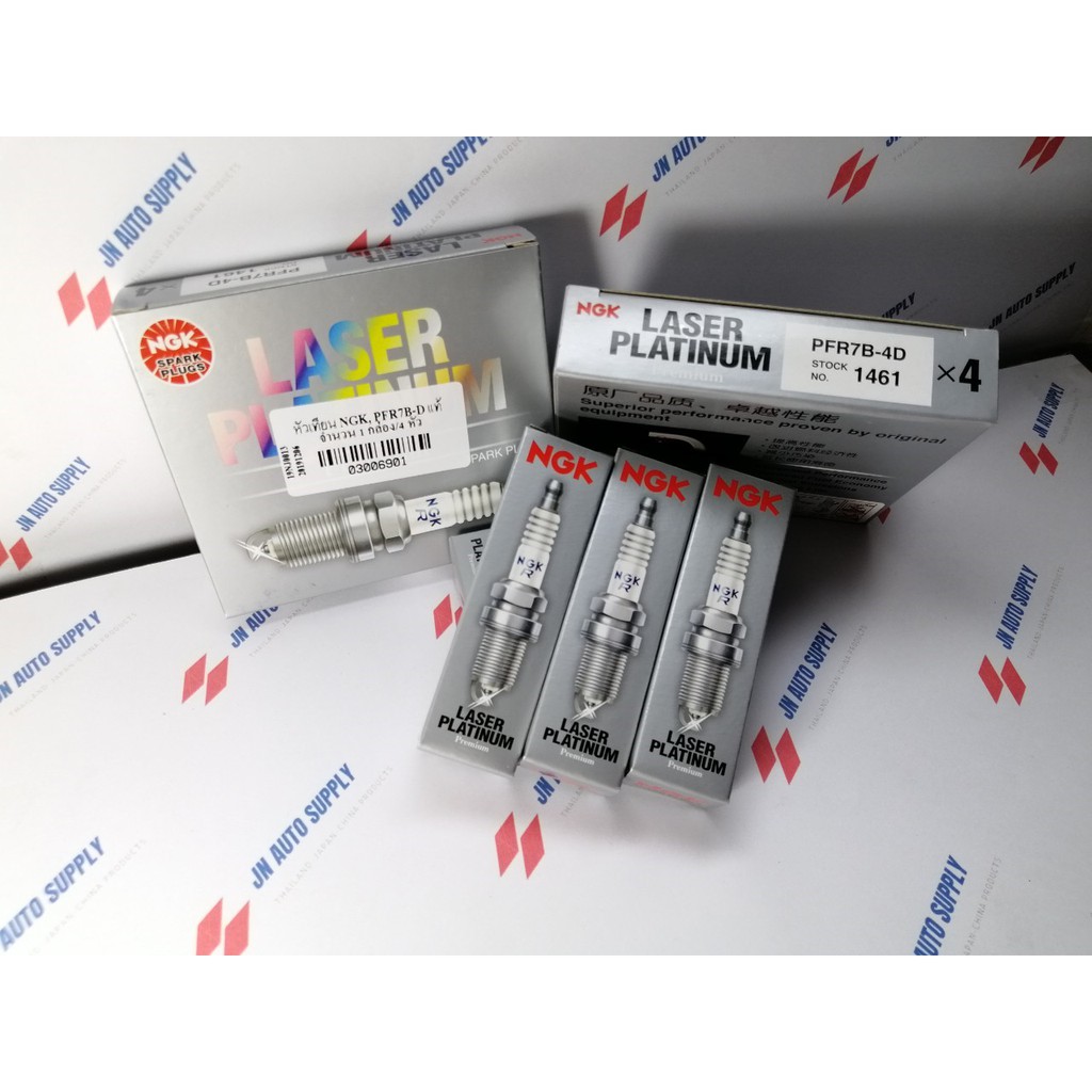 PFR7B-4D หัวเทียน NGK แท้ 100% ผลิตจากประเทศญี่ปุ่น !!!!! (1ชุด/6หัว ...