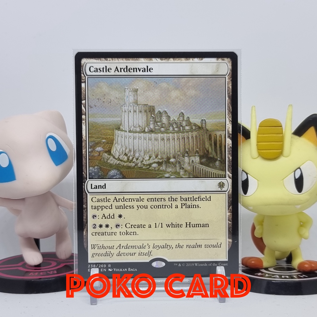 Castle Ardenvale การ์ด Magic The Gathering ของแท้ จากชุด Throne of ...