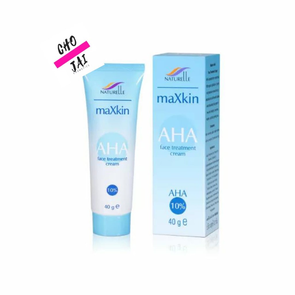 maxkin aha cream 10% ขนาด 40 กรัม 1 หลอด เอเอชเอ จุดด่างดำ กระ ฝ้า | Shopee Thailand