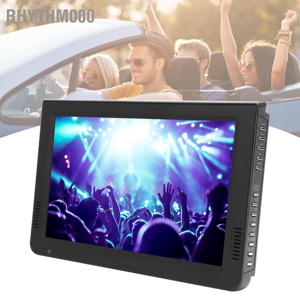 Leadstar 10 นิ้ว Dvb Tv Hd 1920X1280 ดิจิตอลพร้อมขาตั้งดูดติดรถยนต์ Tft-Led Tv Portatil 16 : 9 ...