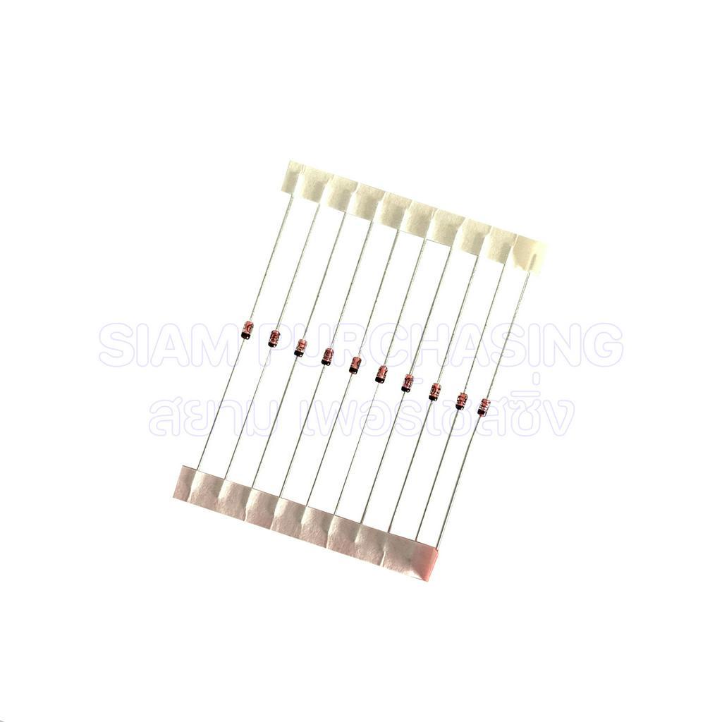(จำนวน 10 ชิ้น) DIODE ไดโอด 1N4148TA ONSEMI/FAIRCHILD 100V/200mA 1N4148 4148 | Shopee Thailand