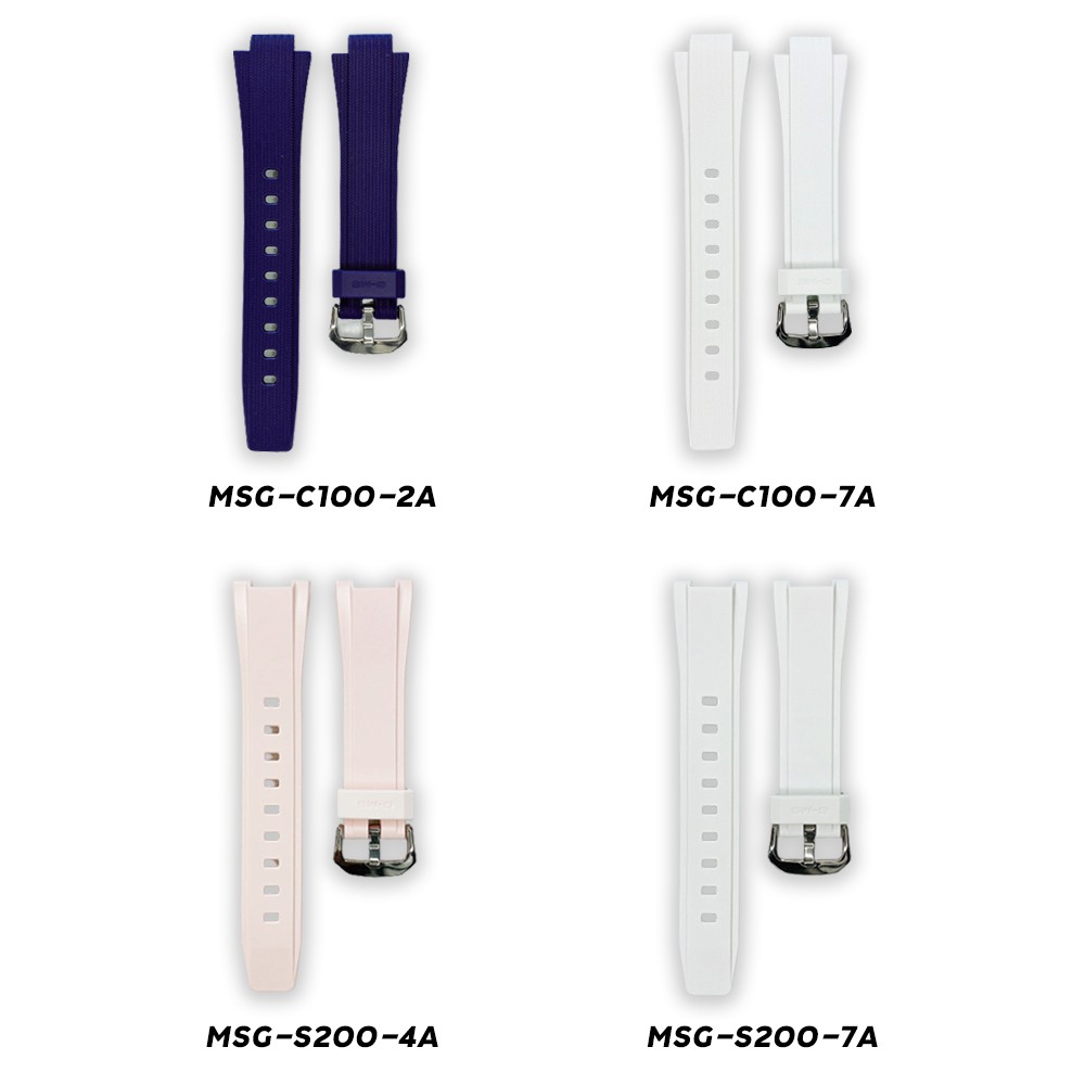 Casio G-MS สาย รุ่น MSG-C100,MSG-C100-2A,MSG-C100-7A,MSG-S200,MSG-S200 ...