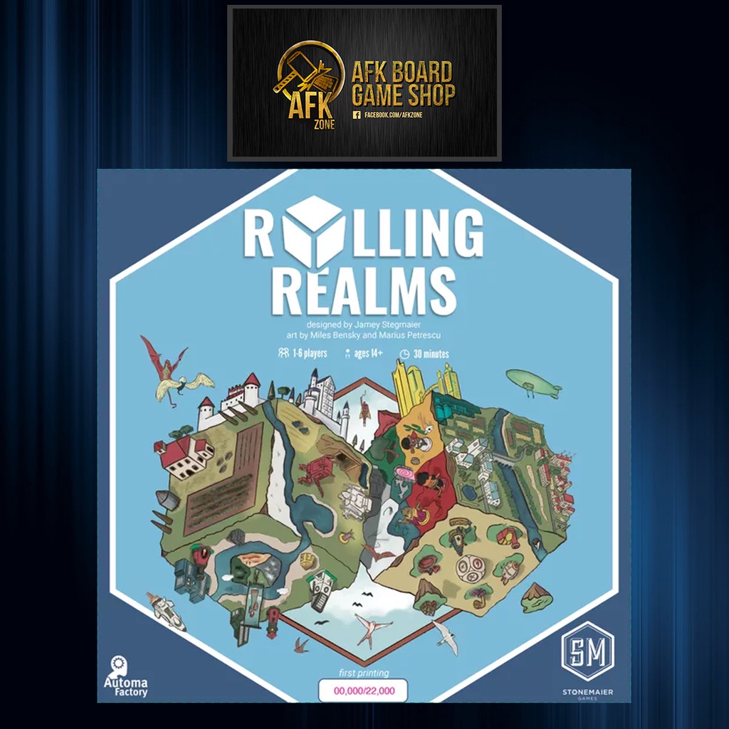 Rolling Realm ENG Edition - Board Game - บอร์ดเกม | Shopee Thailand