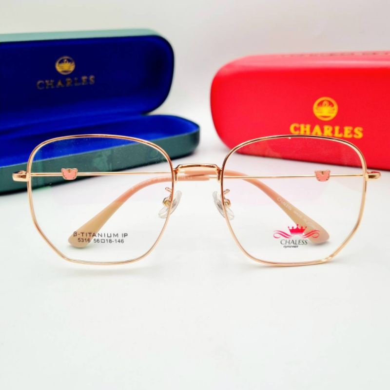 กรอบ แว่น รุ่น 5316ทรง Oversize วัสดุ B-Titanium-IP แข็งแรง ทนทาน นำไป ...