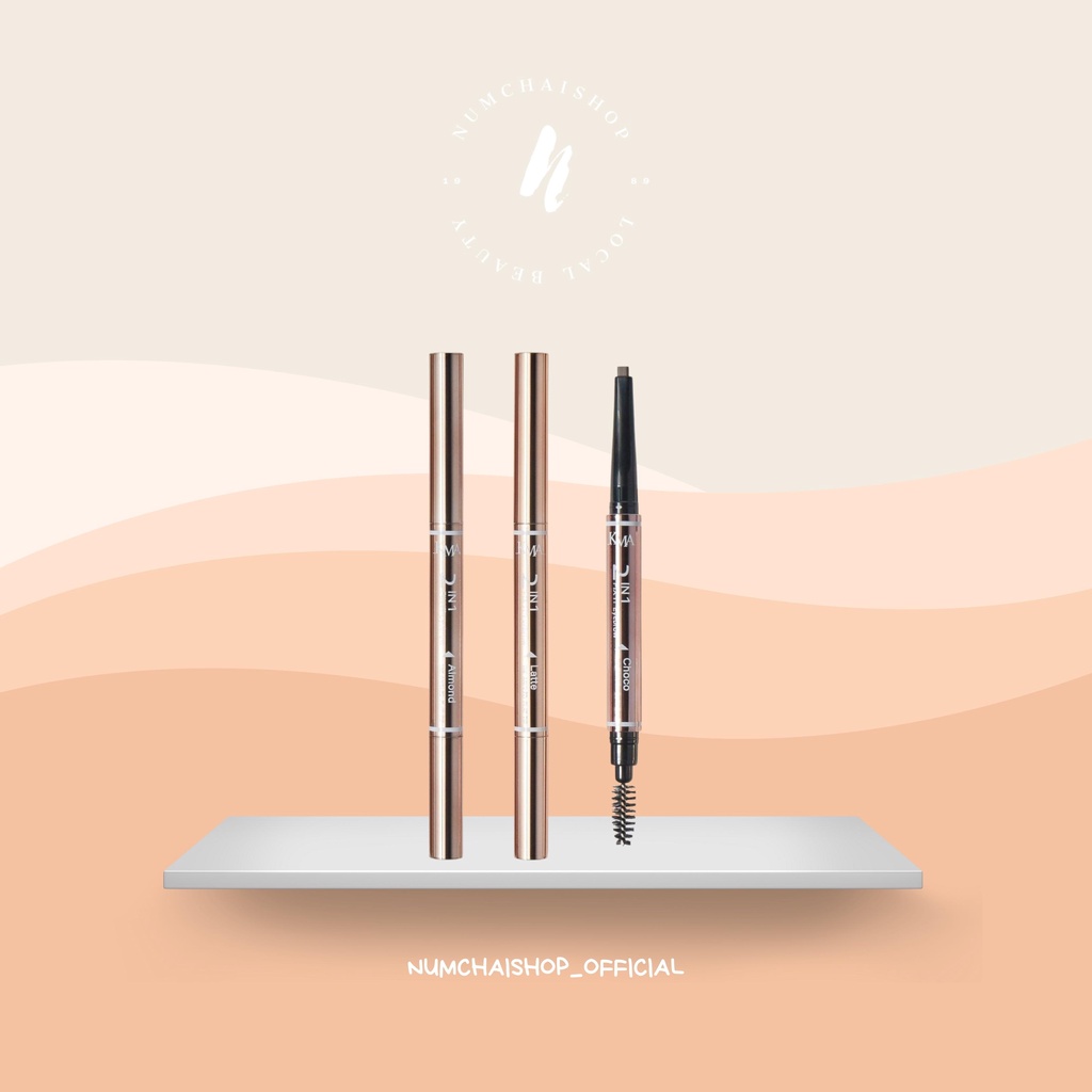 KMA It's Brow Time 2IN1 Fix It Eyebrow | ดินสอเขียนคิ้วแท่งหมุนแบบออโต้ ...