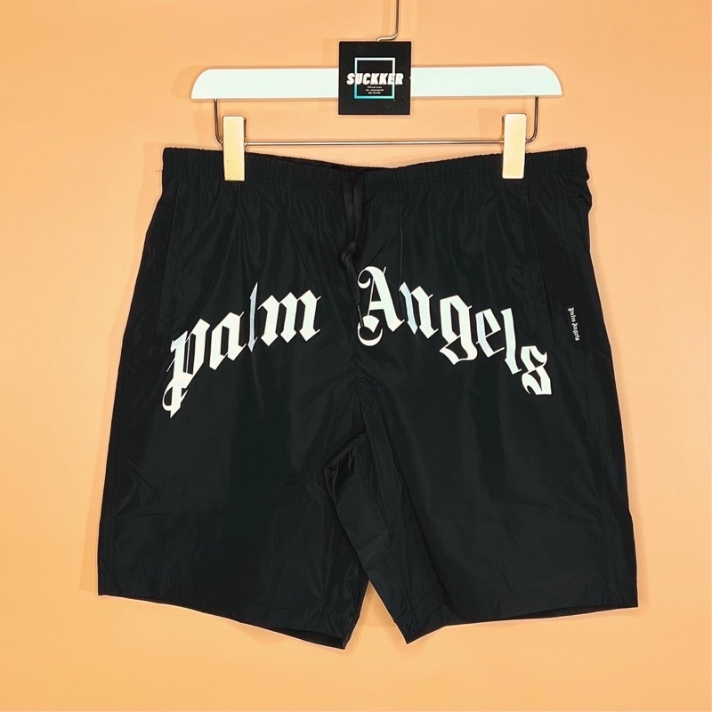 กางเกงขาสั้น Palm Angels Print Logo swimming shorts New Collection (แนะนำสอบถามไซร์คงเหลือก่อนกด ...