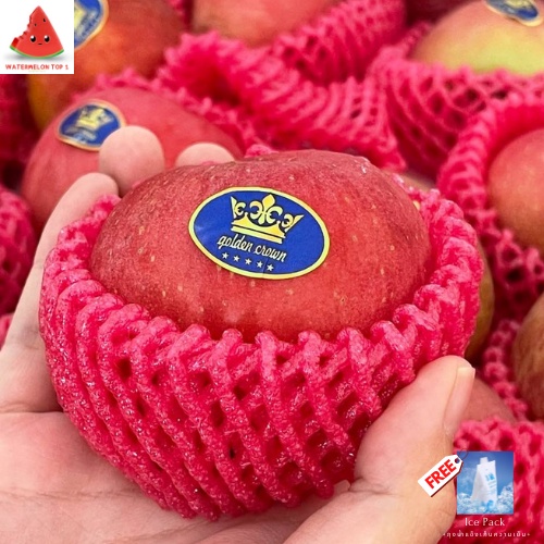 Watermelon Top1 แอปเปิ้ลฟูจิ (1ลูก) APPLE FUJI +++ แถม FREE ถุงน้ำแข็ง ...