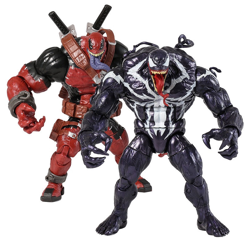 Marvel Legends Venom / Venom Deadpool BJD Joints Movable Action Figure ...