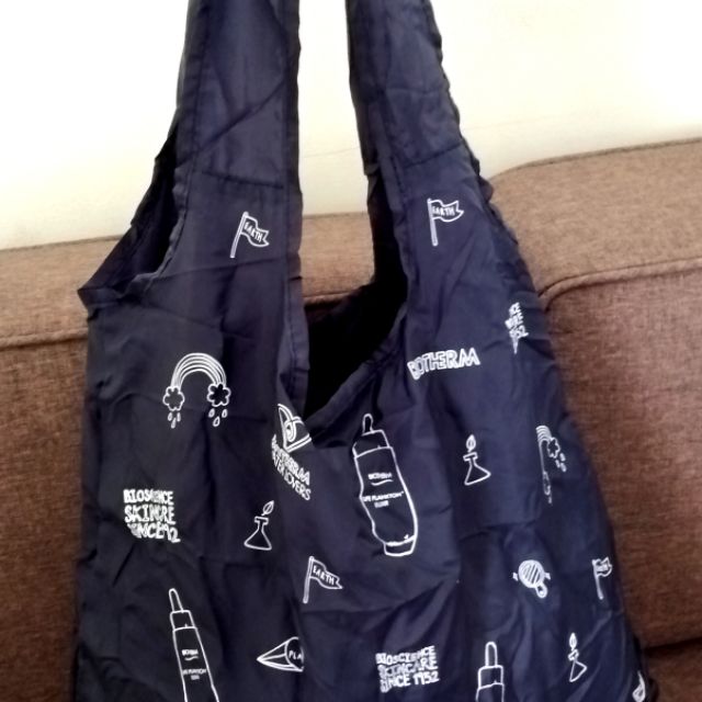 กระเป๋าผ้าร่ม Biotherm tote bag ลายสุดชิค ขนาด เมื่อกางออก 14.5 x 23 ...