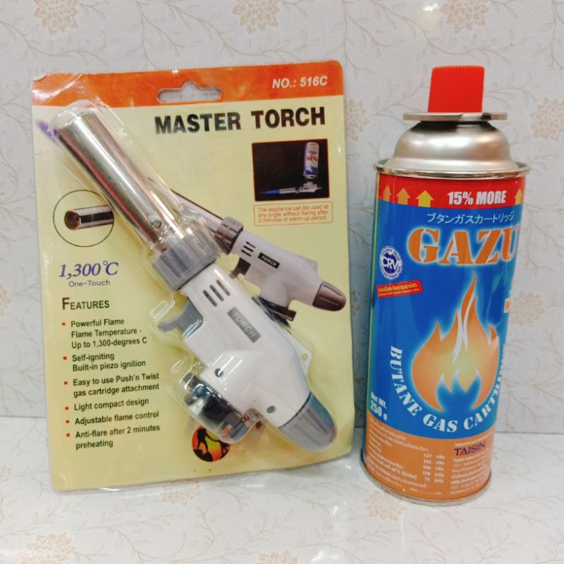 หัวพ่นไฟ Flame gun Master Torch รุ่น WS-516C | Shopee Thailand